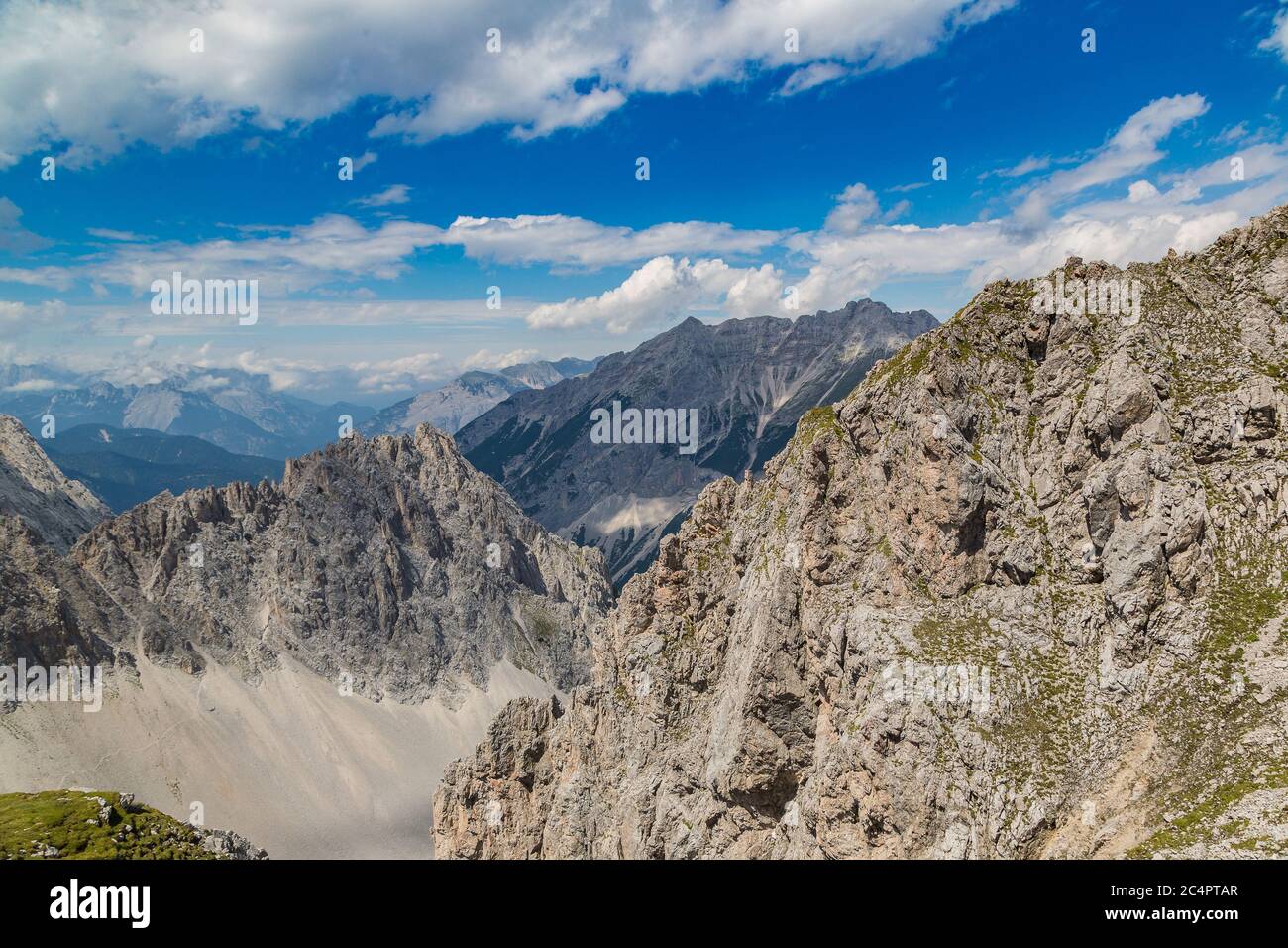 High mountain in Alps in a beautiful summer day Stock Photo - Alamy