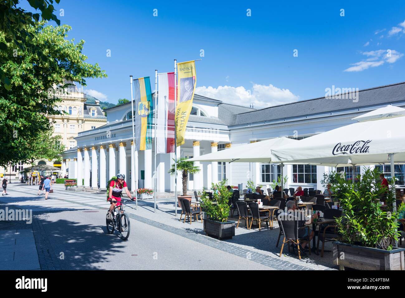 Bad Ischl: spa house Trinkhalle in Salzkammergut, Oberösterreich, Upper ...