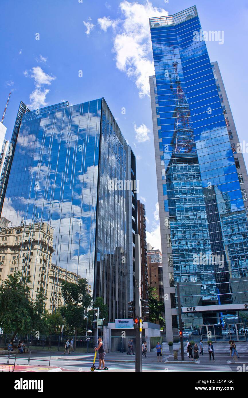 Sao Paulo, Modern City View, Brazil Stock Photo - Alamy