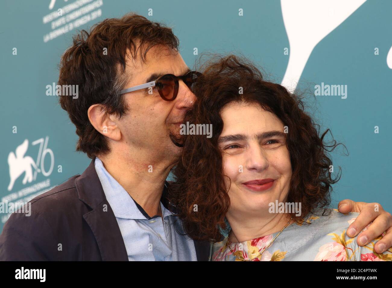 VENICE, ITALY - SEPTEMBER 03: Atom Egoyan and Simone Urdl attends ...