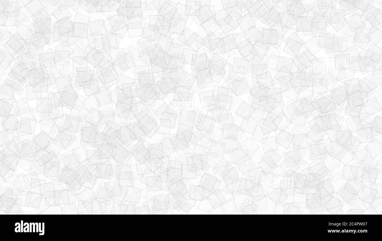 Abstract light background of translucent squares with outlines ...