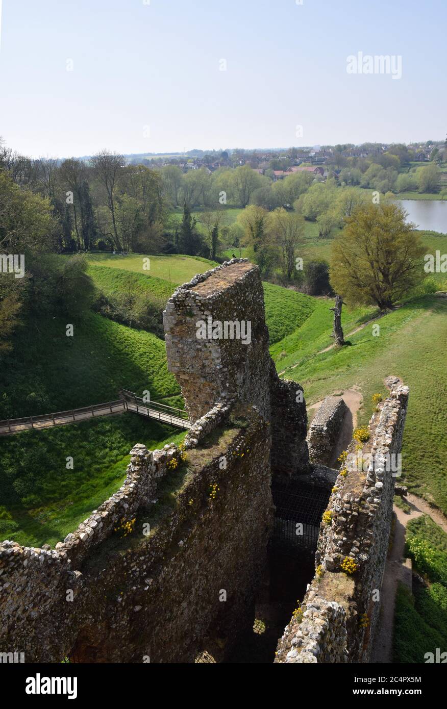 Ringwork castle hi-res stock photography and images - Alamy