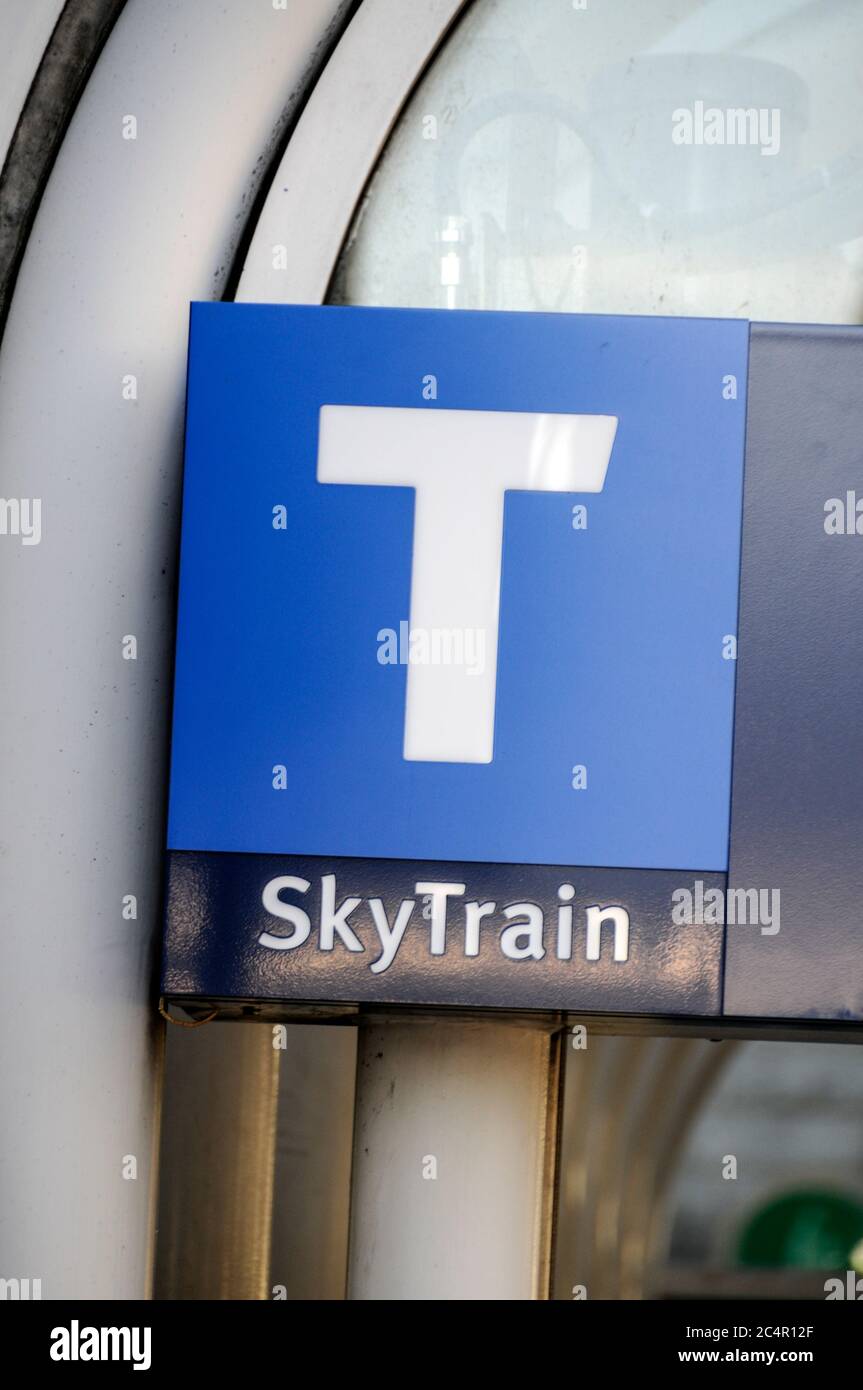 Vancouver skytrain hi-res stock photography and images - Alamy