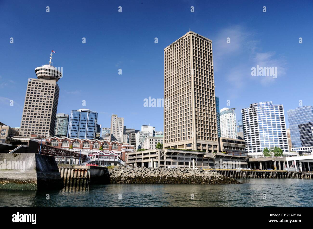The Vancouver Lookout tower and the high-raised tower of the publishers ...