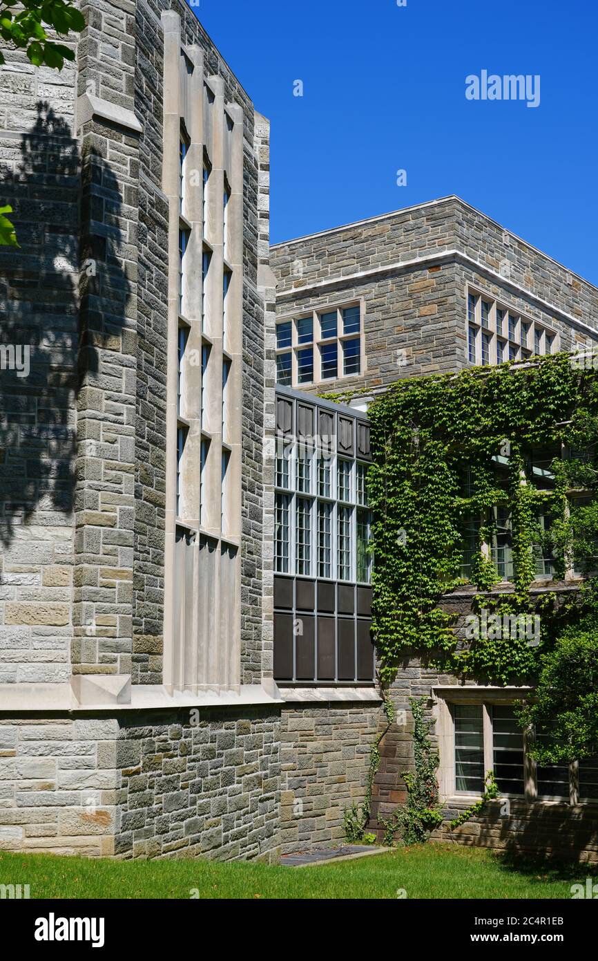 PRINCETON, NJ -14 JUN 2020- The Princeton University Firestone Library ...