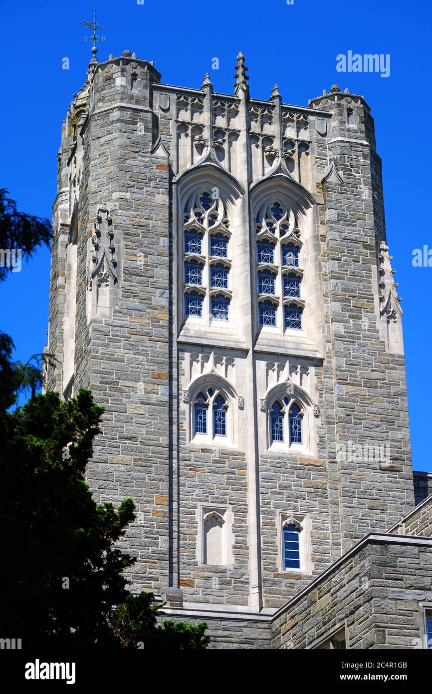 PRINCETON, NJ -14 JUN 2020- The Princeton University Firestone Library ...