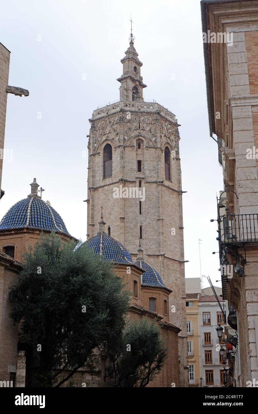 Miguelete tower valencia hi-res stock photography and images - Alamy