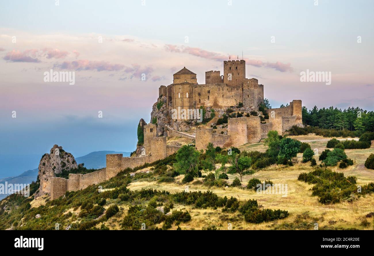 Spain romanesque castle hi-res stock photography and images - Alamy