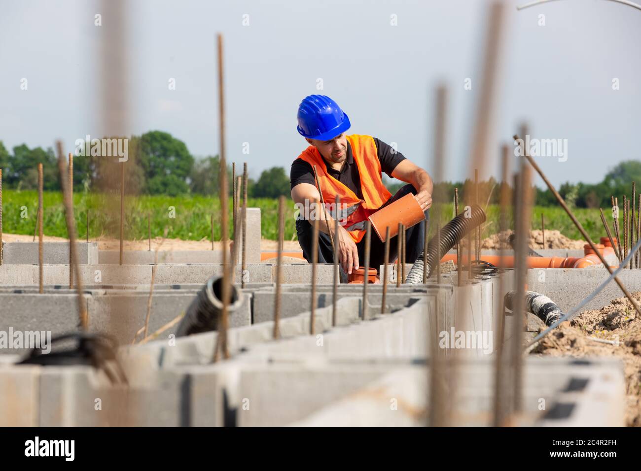 Overseeing work hi-res stock photography and images - Alamy