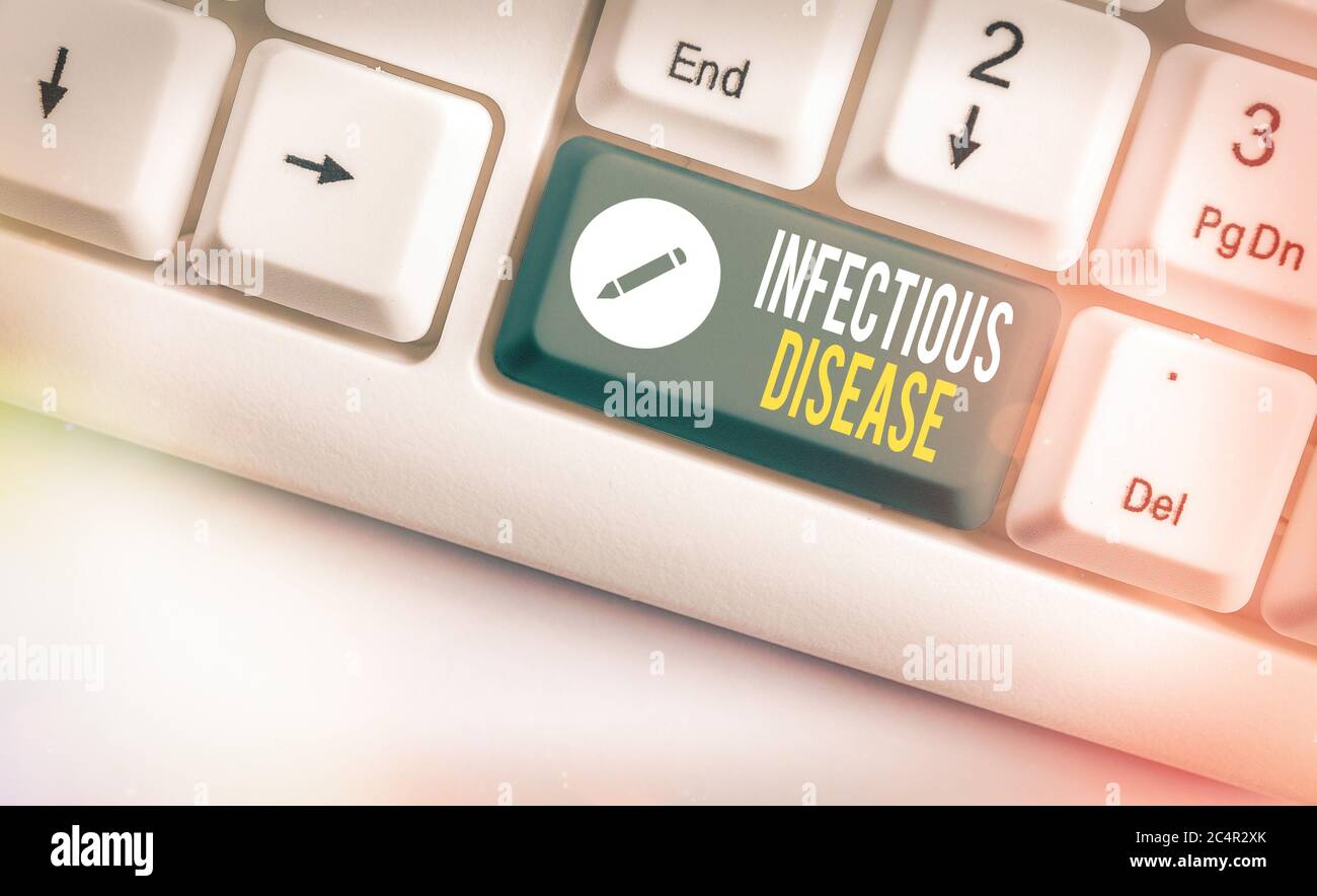 Word writing text Infectious Disease. Business photo showcasing caused ...