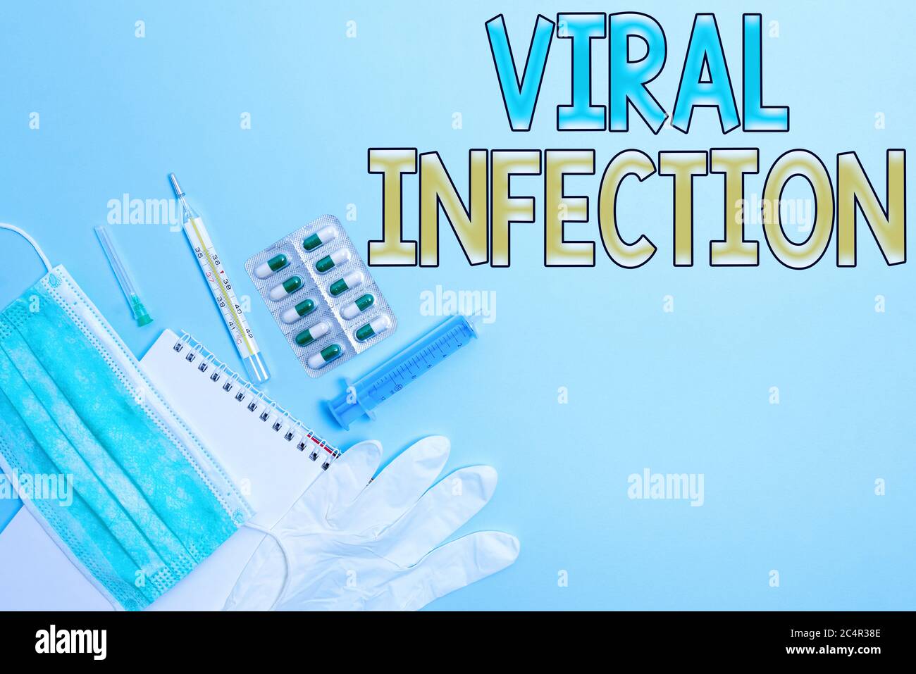 Writing note showing Viral Infection. Business concept for Specific ...