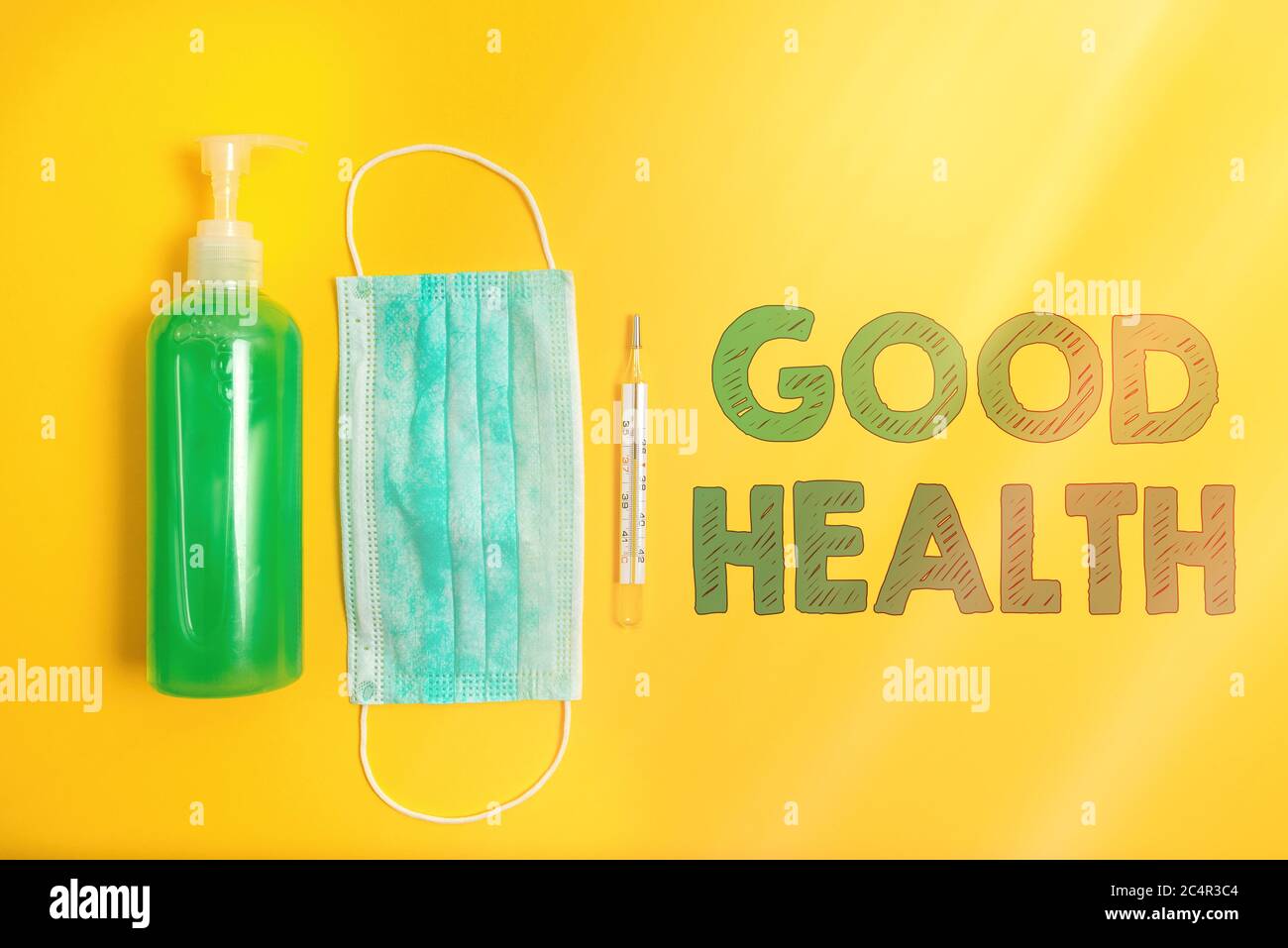 Conceptual hand writing showing Good Health. Concept meaning state of ...