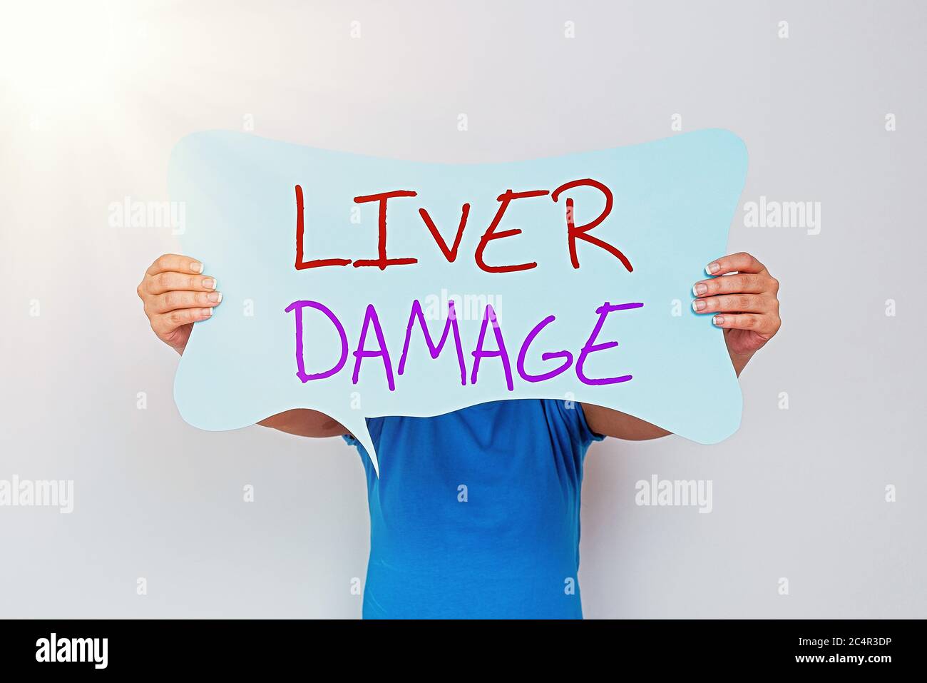 Word writing text Liver Damage. Business photo showcasing any disorder ...