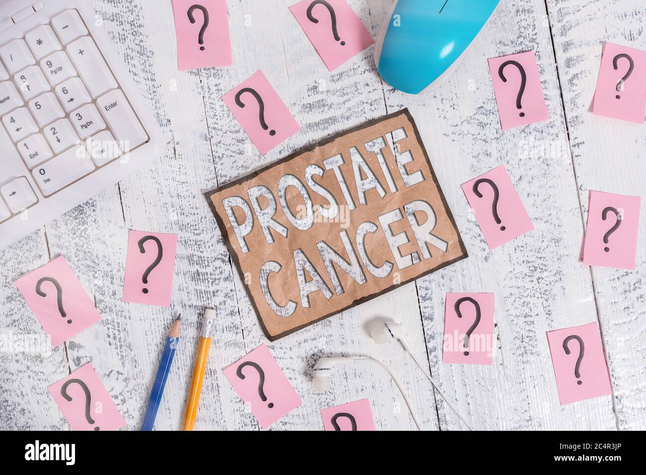 Conceptual hand writing showing Prostate Cancer. Concept meaning ...