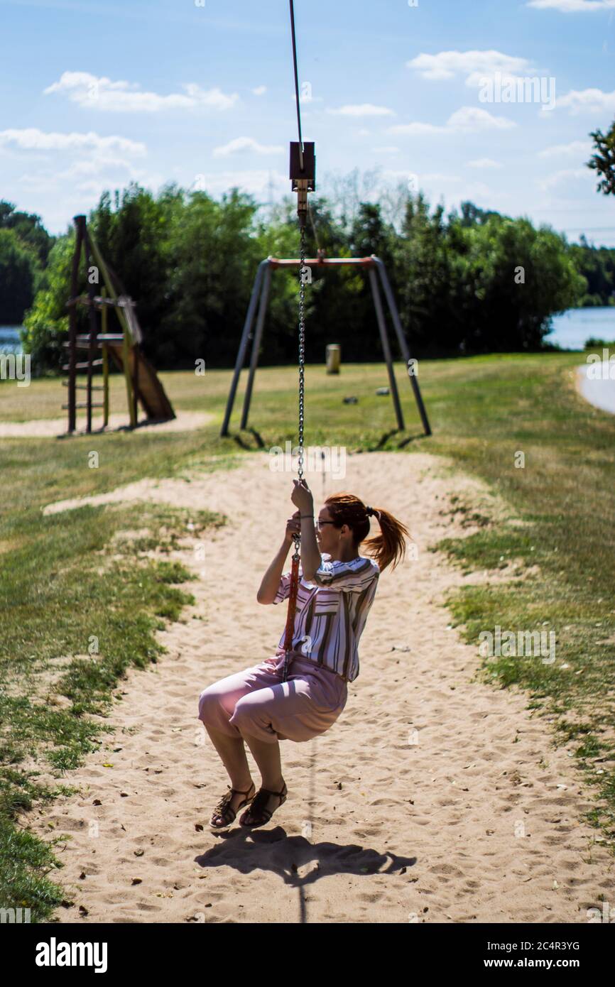 Swing area hi-res stock photography and images - Alamy