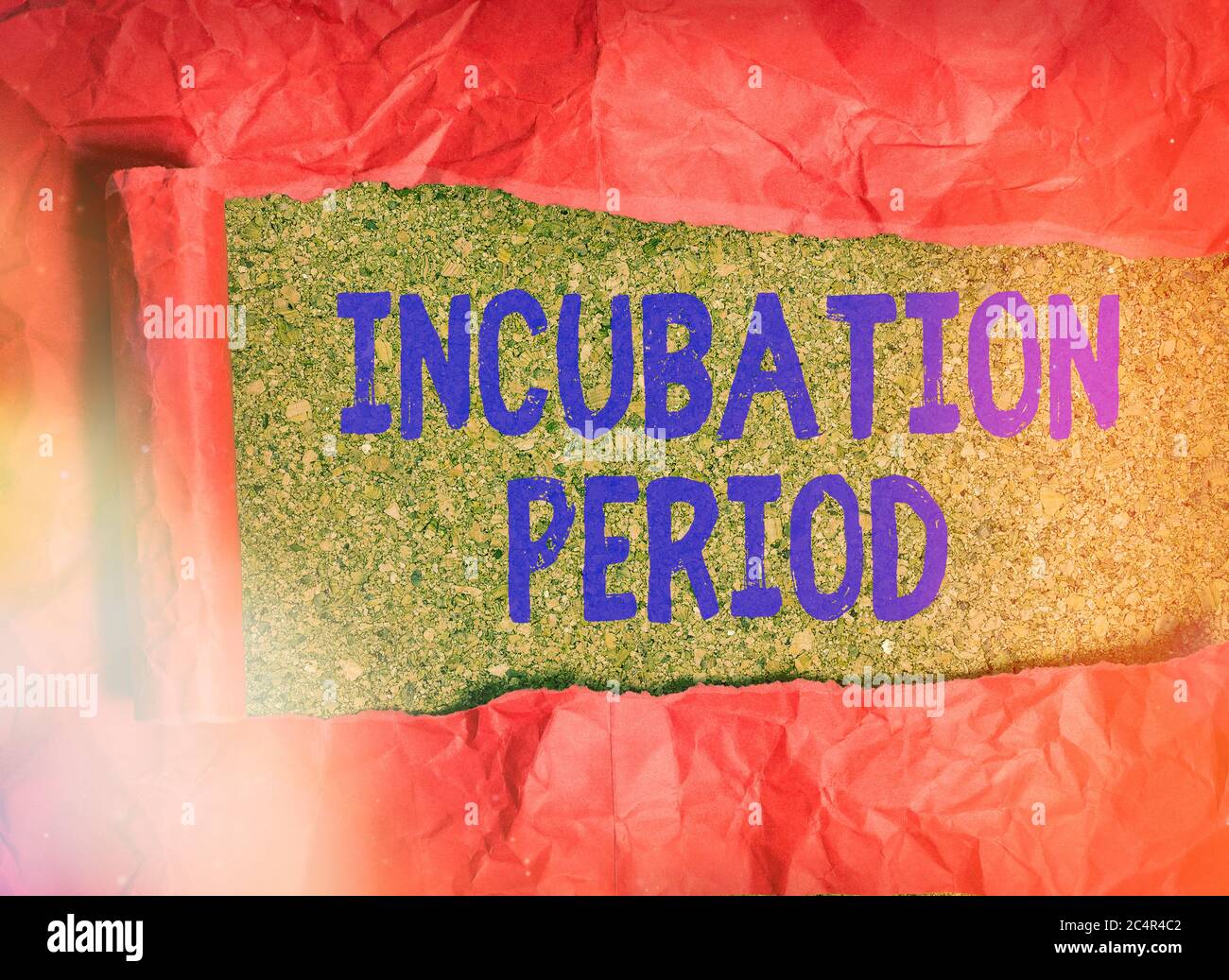 Conceptual hand writing showing Incubation Period. Concept meaning time ...