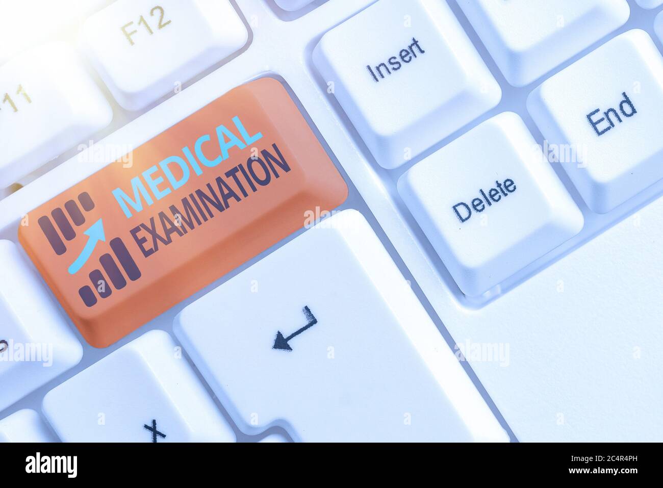 Handwriting text Medical Examination. Conceptual photo the examination ...