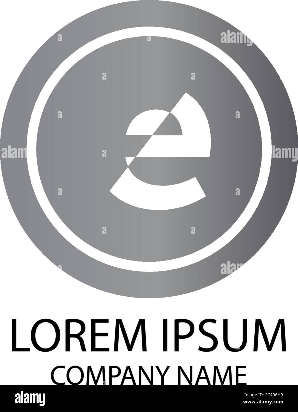 Minimalist logo e hi-res stock photography and images - Alamy