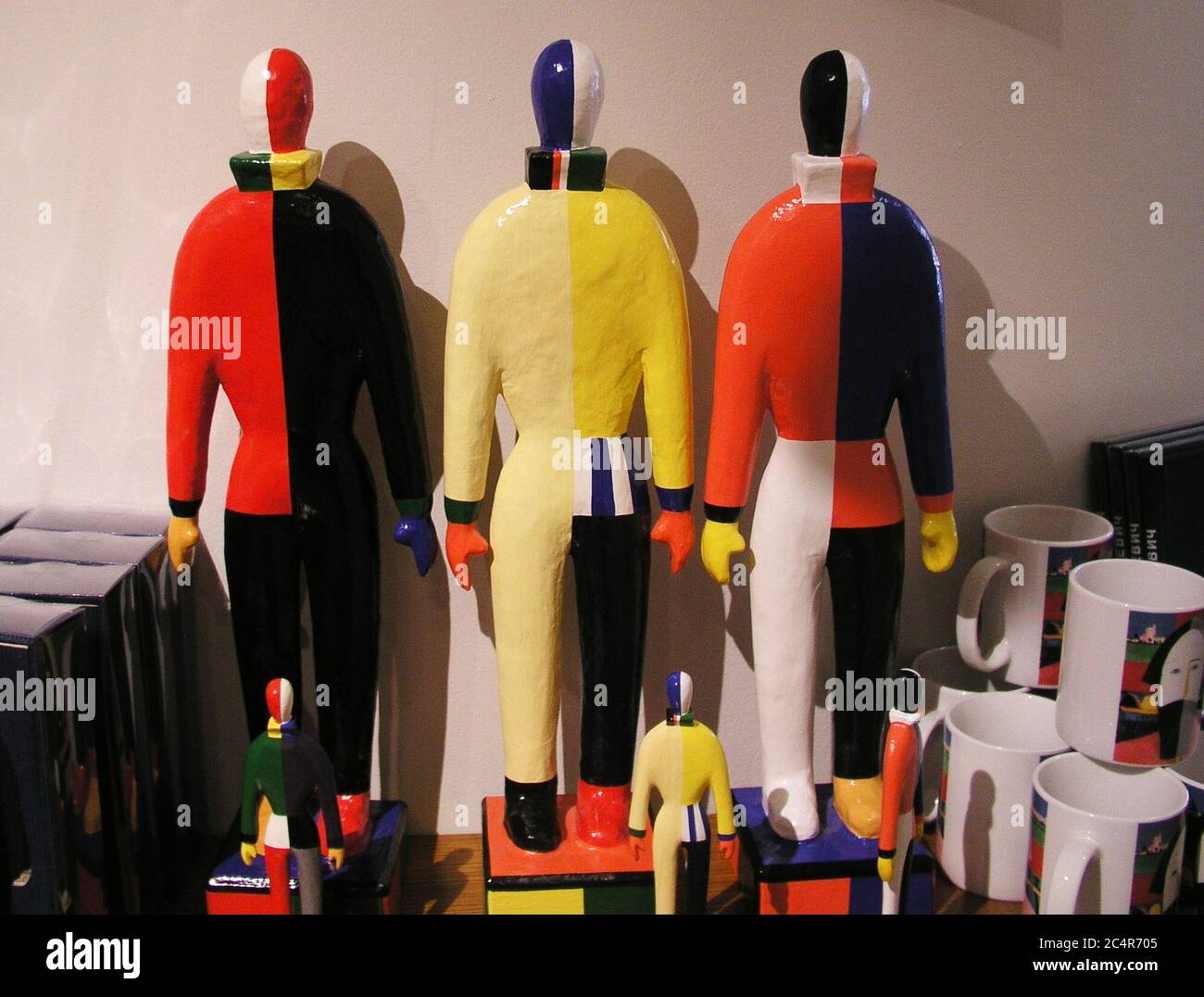 Products for sale in a museum store Guggenheim in Manhattan NYC Stock ...