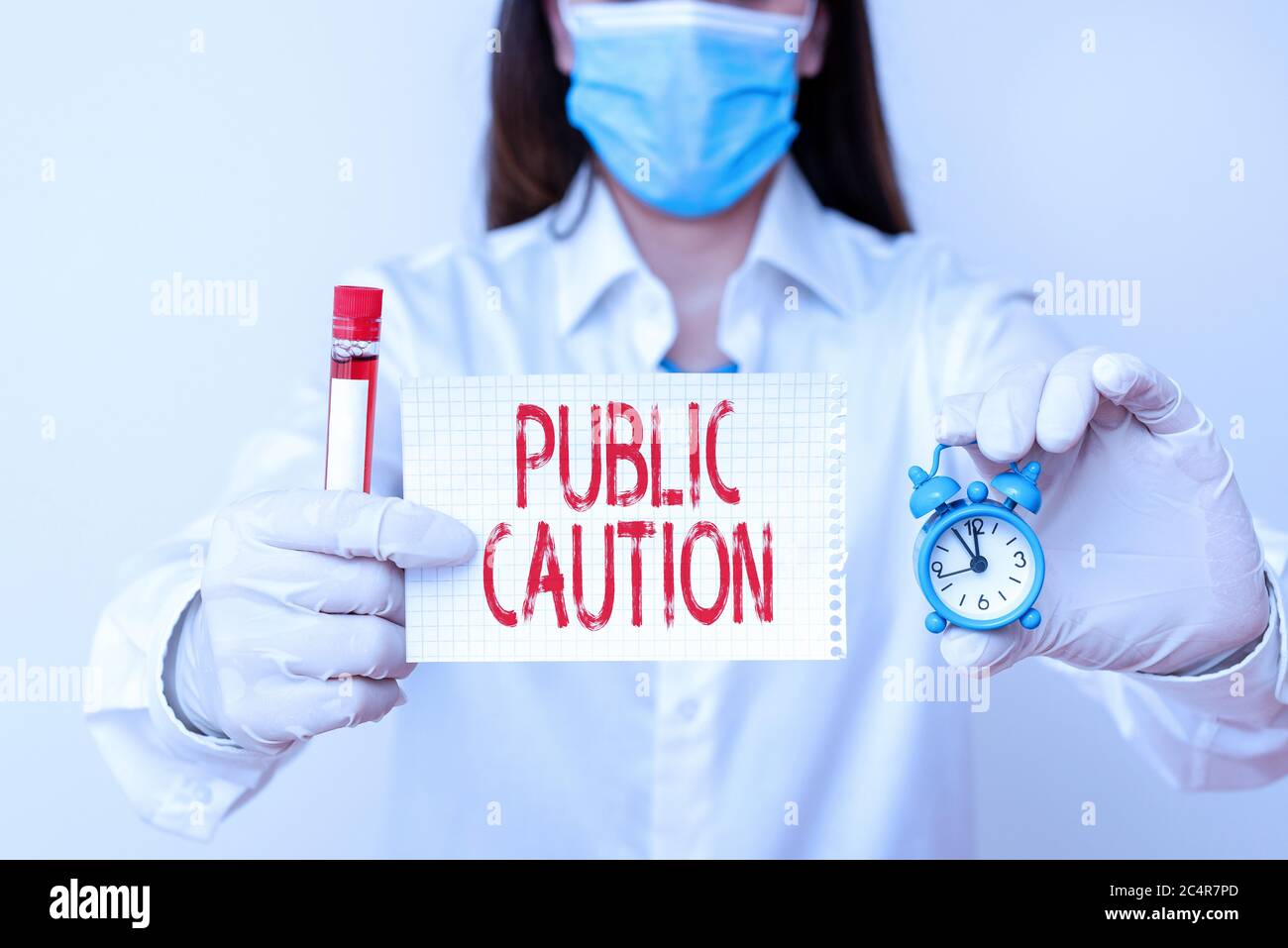 Conceptual hand writing showing Public Caution. Concept meaning formal ...