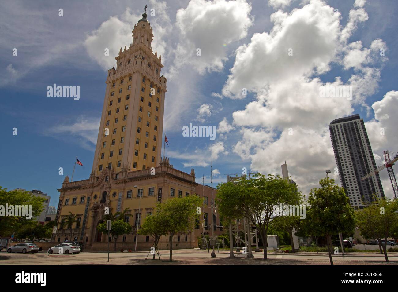 Freedom Tower at Miami Dade College, downtown Miami, Florida, USA Stock ...