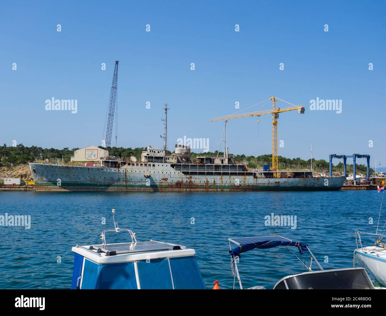 Kraljevica shipyard hi-res stock photography and images - Alamy
