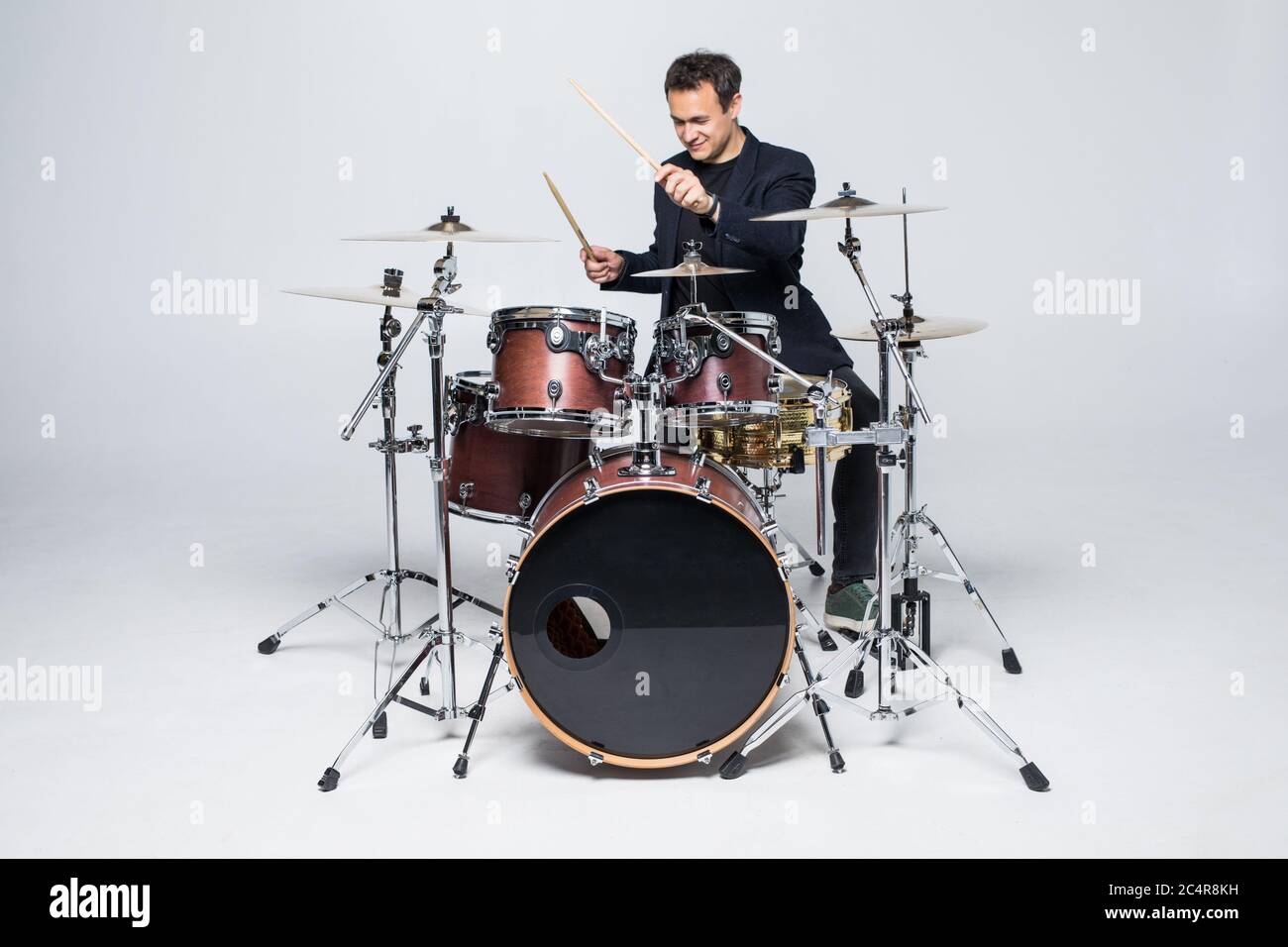 Drummer Playing Drums High Resolution Stock Photography and Images - Alamy