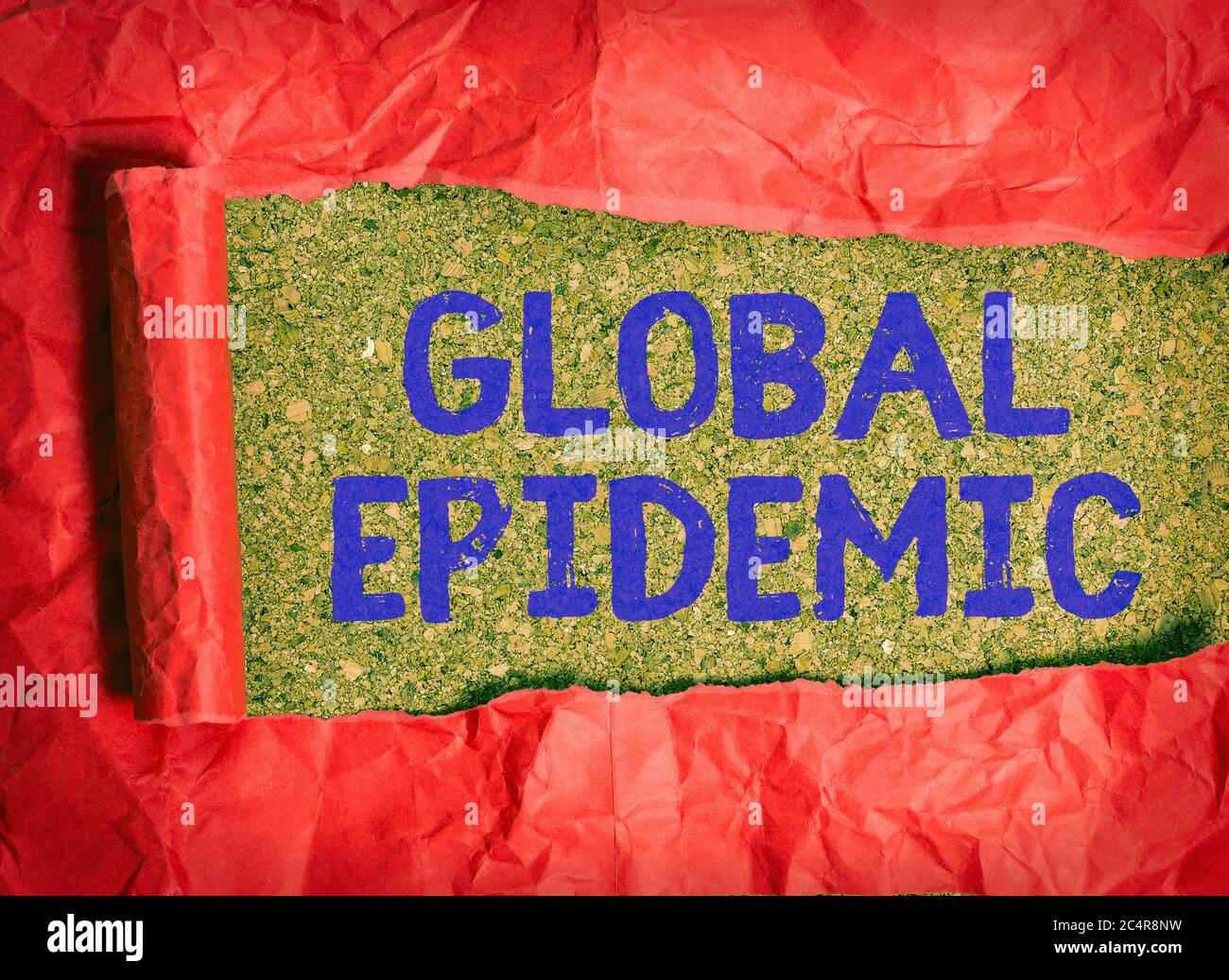 Conceptual hand writing showing Global Epidemic. Concept meaning a ...