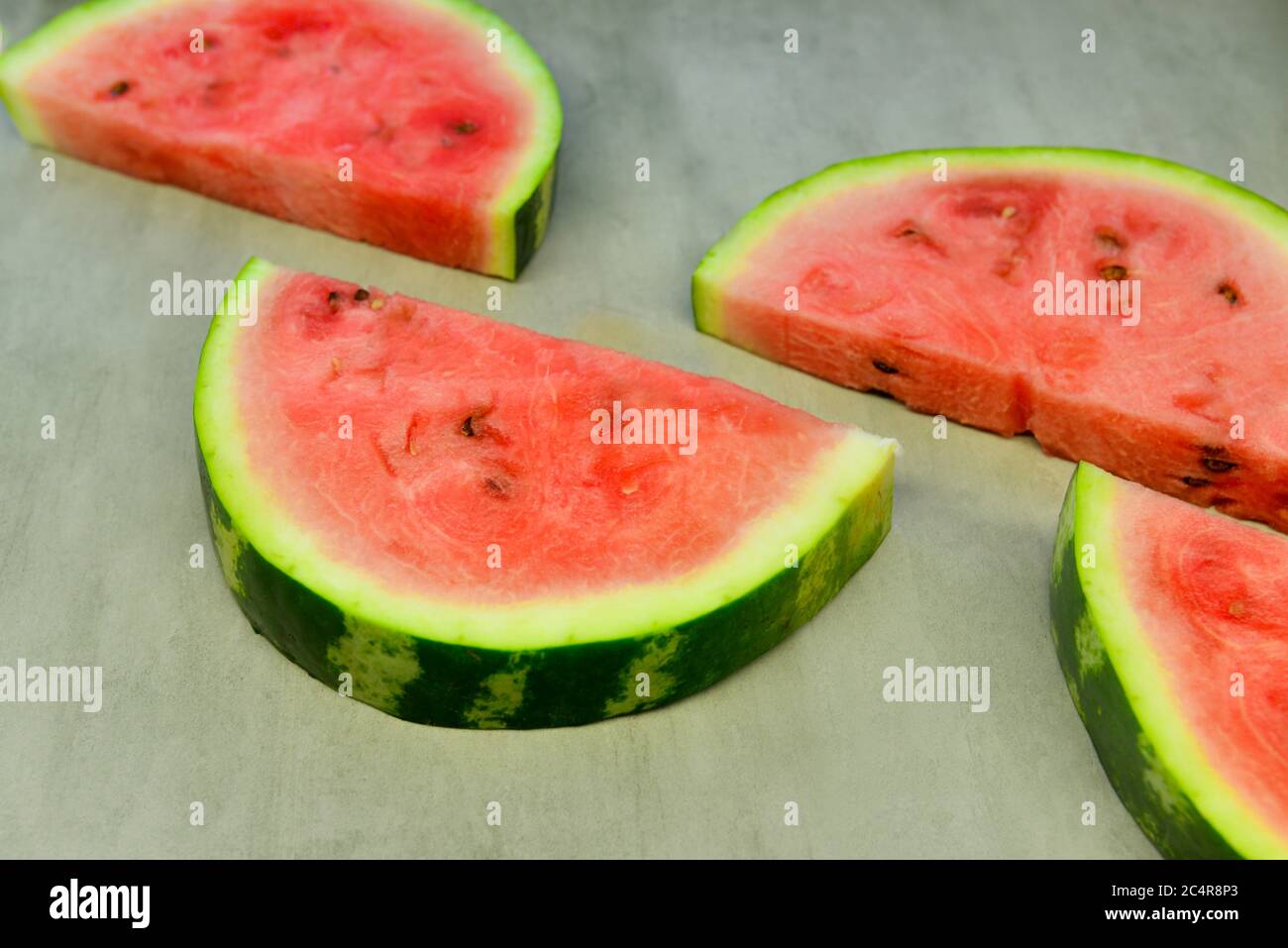 Large juicy cut watermelon hi-res stock photography and images - Alamy