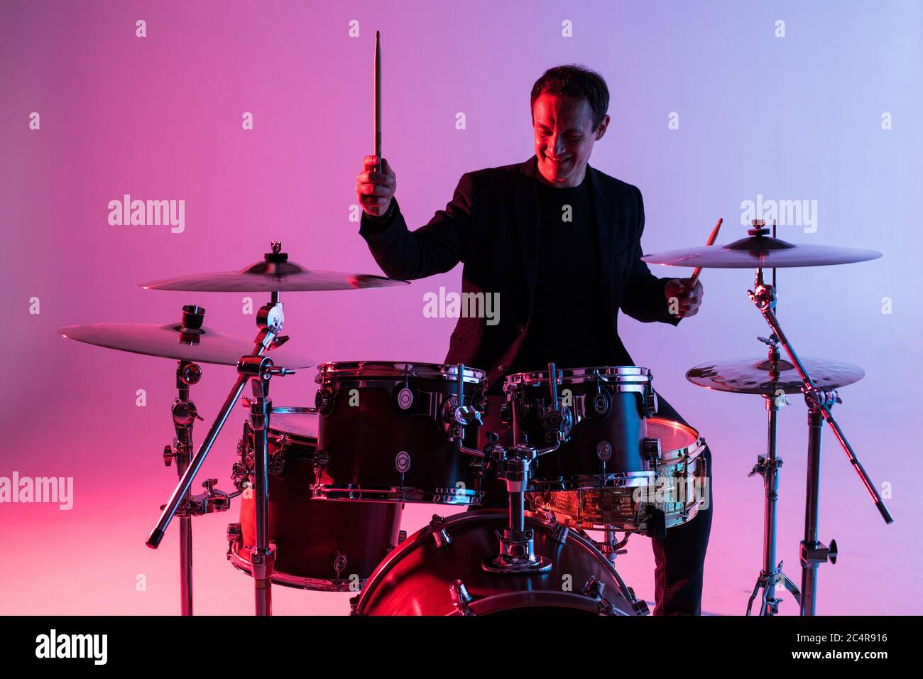 Man stage backlit hi-res stock photography and images - Alamy