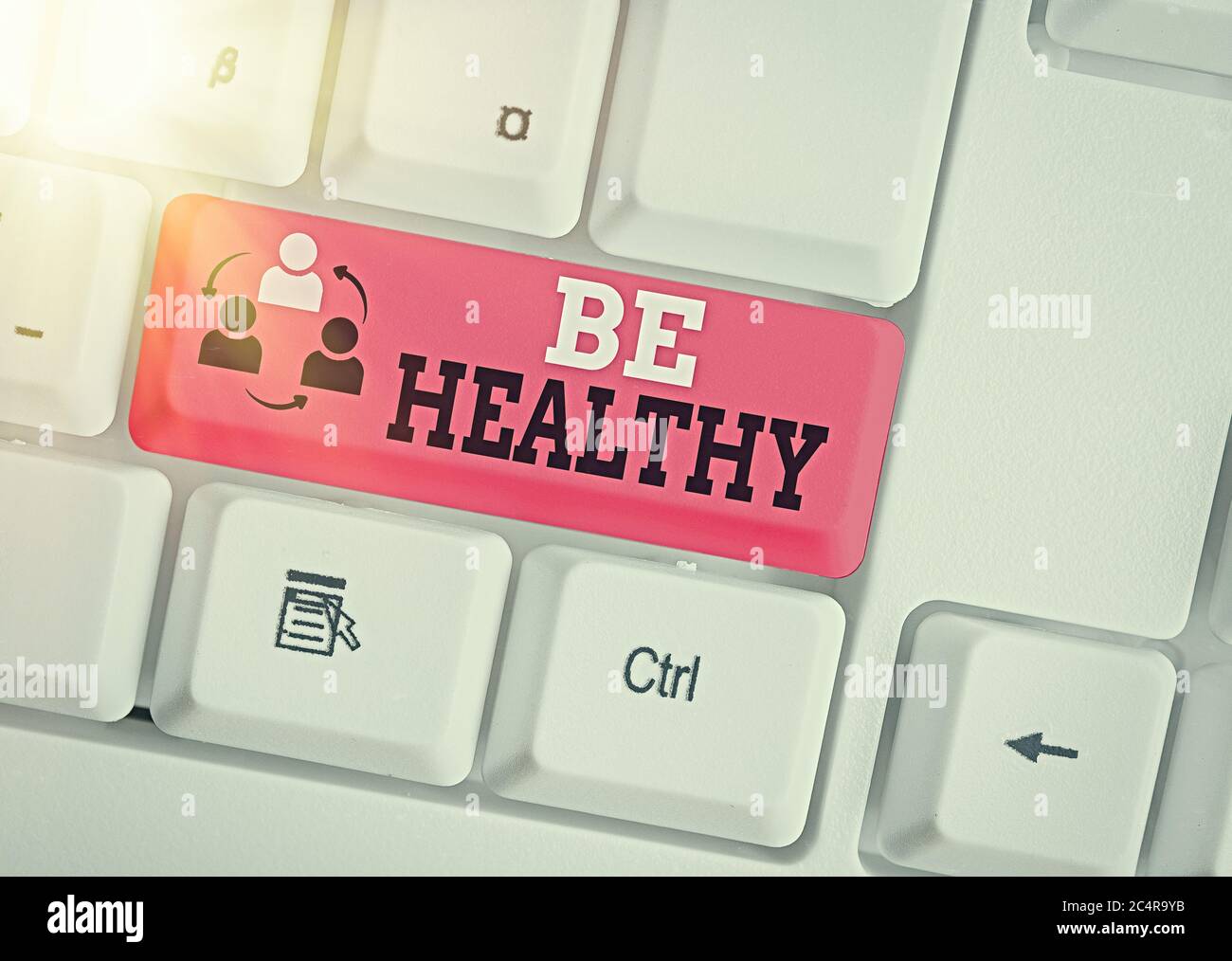 Handwriting text writing Be Healthy. Conceptual photo promote a state ...