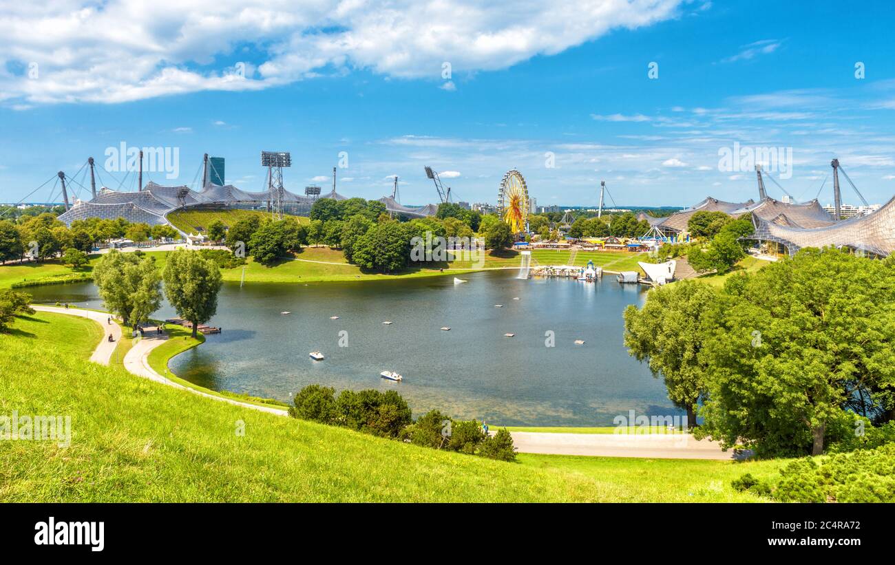 Olympic park landscape hi-res stock photography and images - Alamy