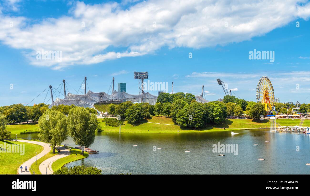 Olympic park landscape hi-res stock photography and images - Alamy