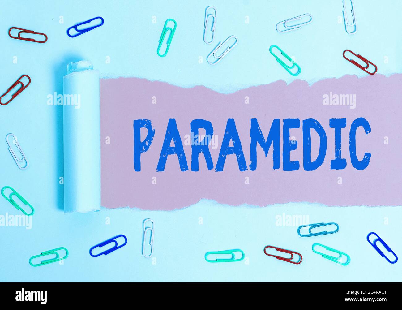 Word writing text Paramedic. Business photo showcasing a health worker ...