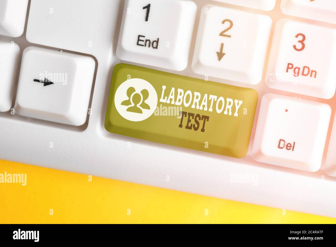 Conceptual hand writing showing Laboratory Test. Concept meaning ...