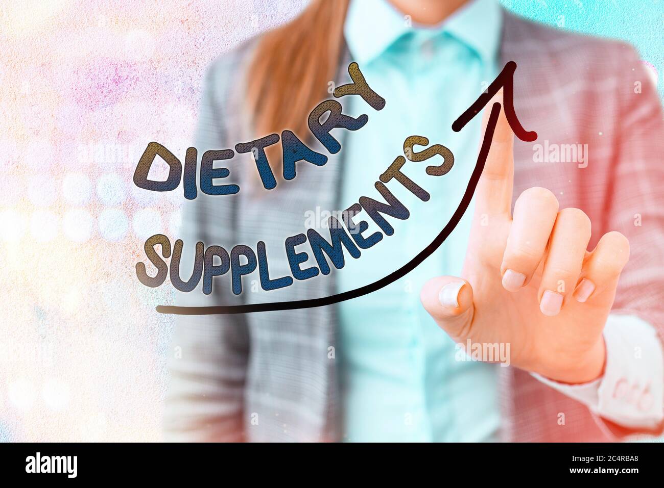 Word writing text Dietary Supplements. Business photo showcasing ...