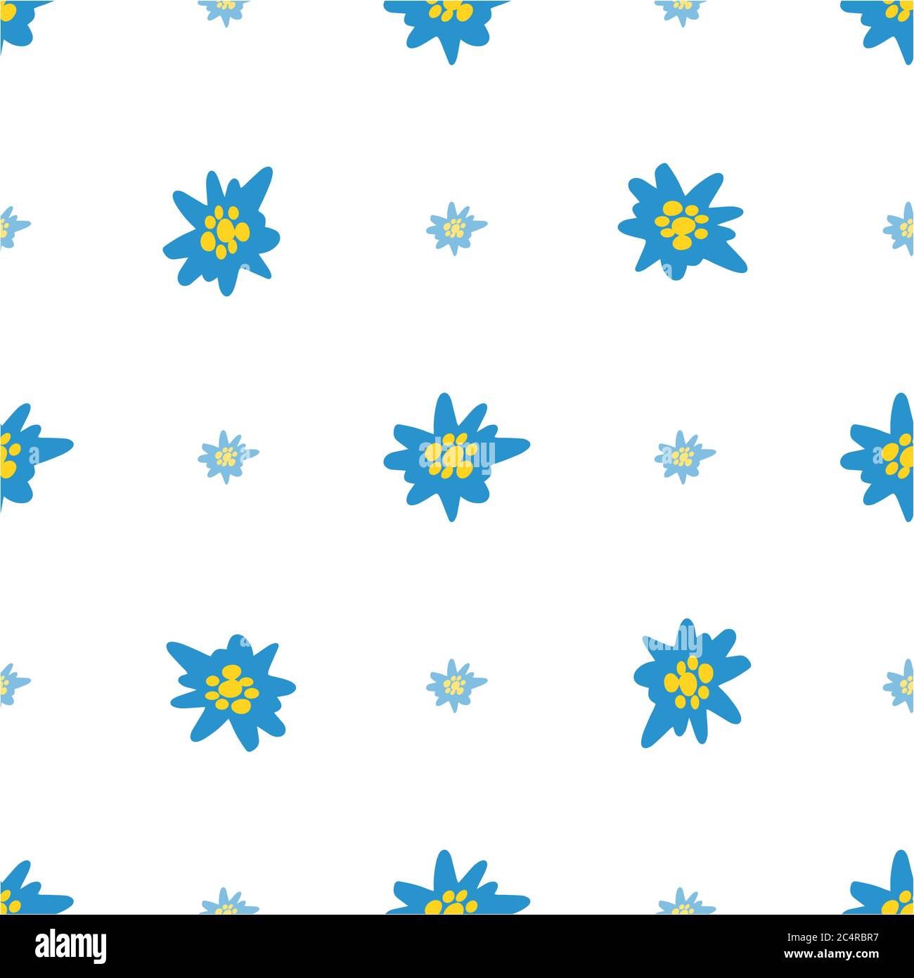 Alpine flowers print Stock Vector Images - Alamy