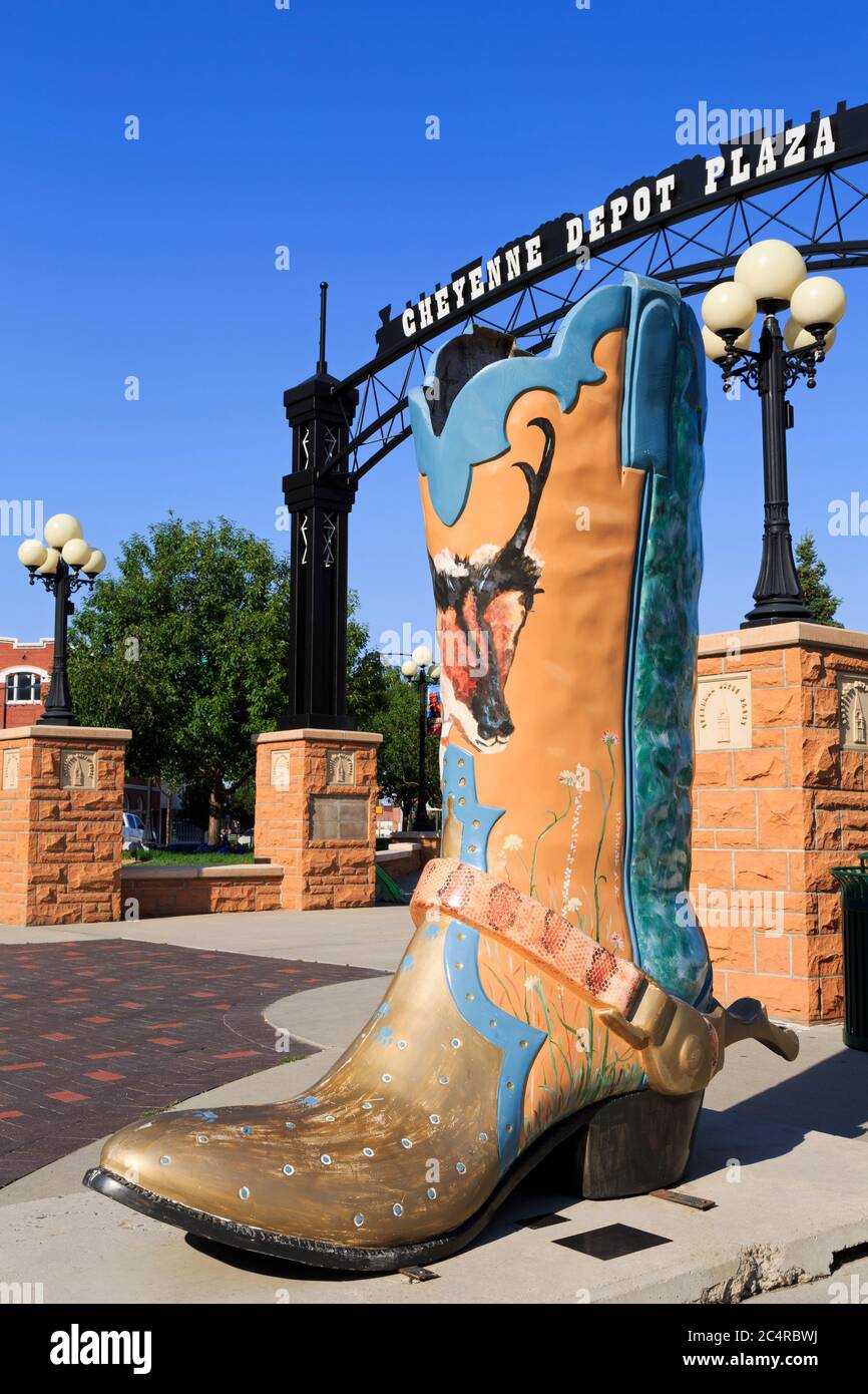 Cheyenne cowboy boot hi-res stock photography and images - Alamy