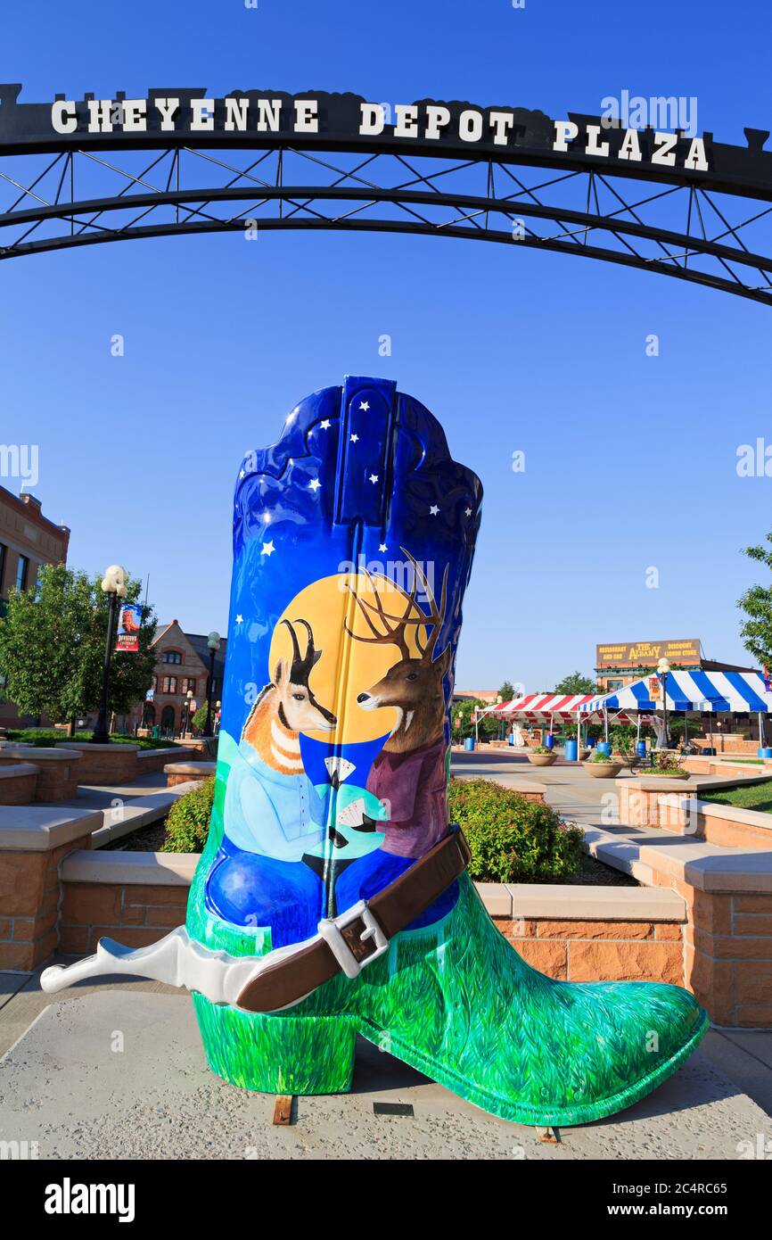 Cheyenne Cowboy Boot High Resolution Stock Photography and Images - Alamy