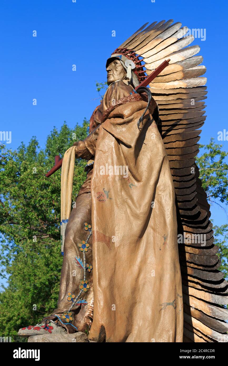 For washakie statue hi-res stock photography and images - Alamy