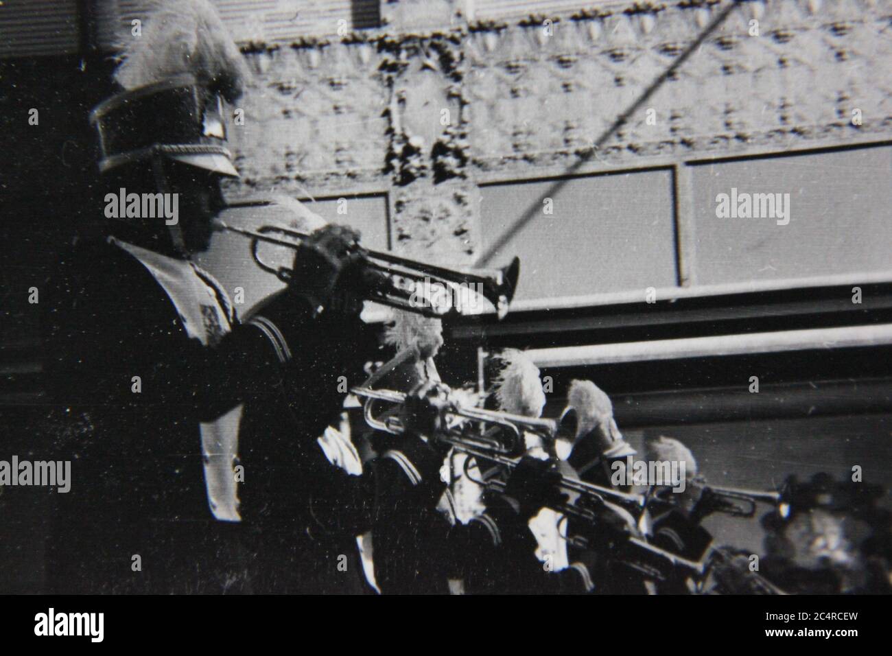 Fine 70s vintage black and white photography of the Kennedy high school ...