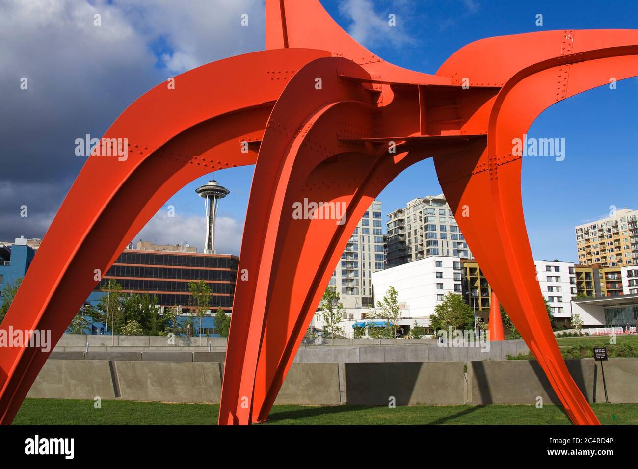 Eagle sculpture by Alexander Calder, Olympic Sculpture Park, Seattle ...