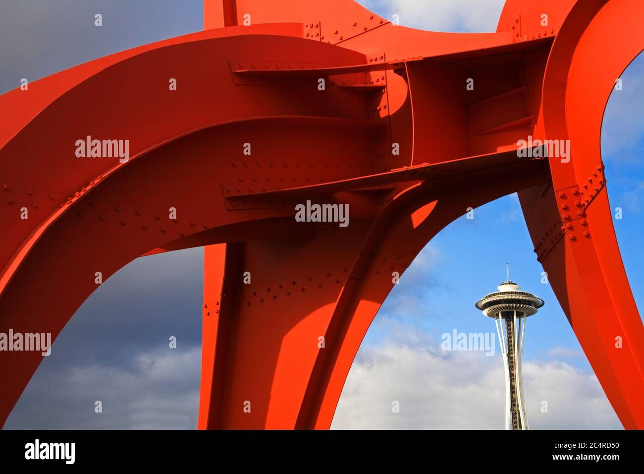 Eagle sculpture by Alexander Calder, Olympic Sculpture Park, Seattle ...