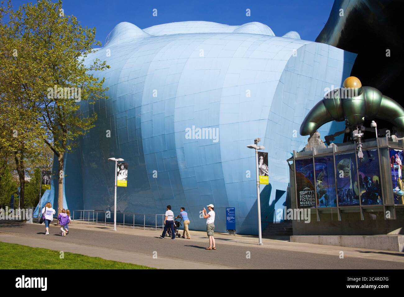 Science Fiction Museum, Seattle Center, Seattle, Washington State, USA ...
