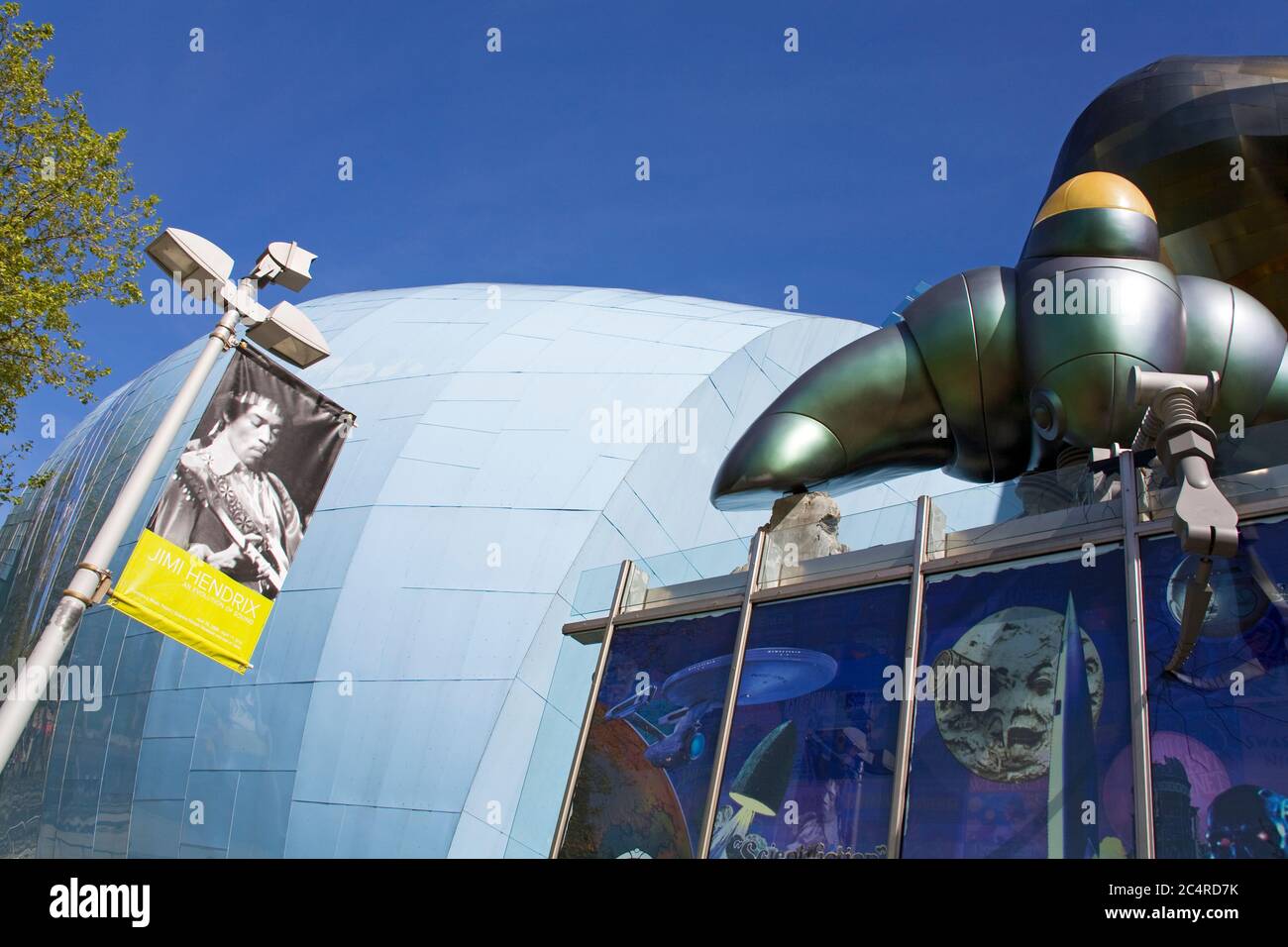 Science Fiction Museum, Seattle Center, Seattle, Washington State, USA ...