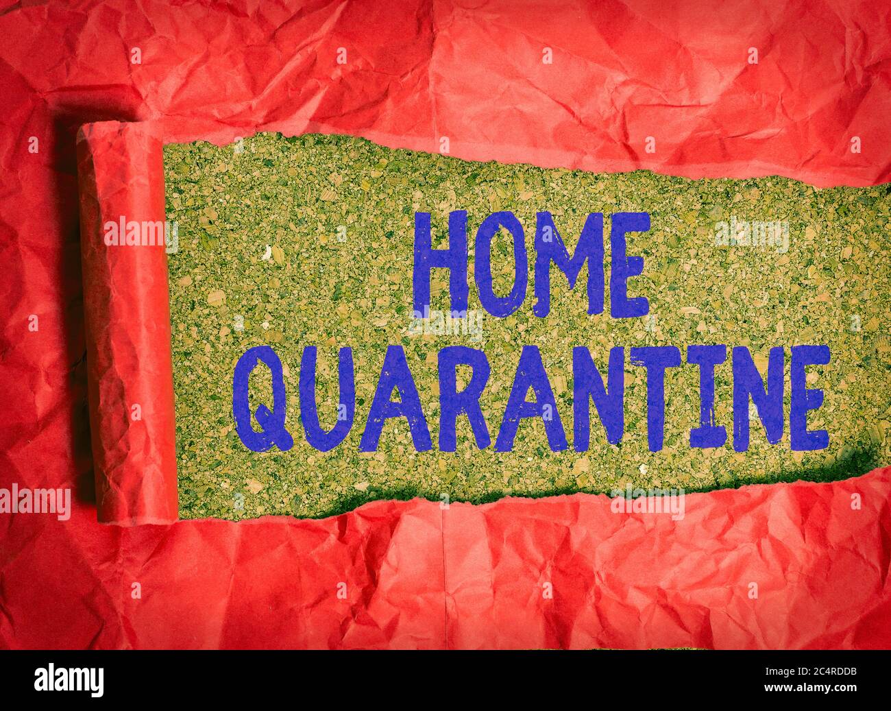 Conceptual hand writing showing Home Quarantine. Concept meaning ...