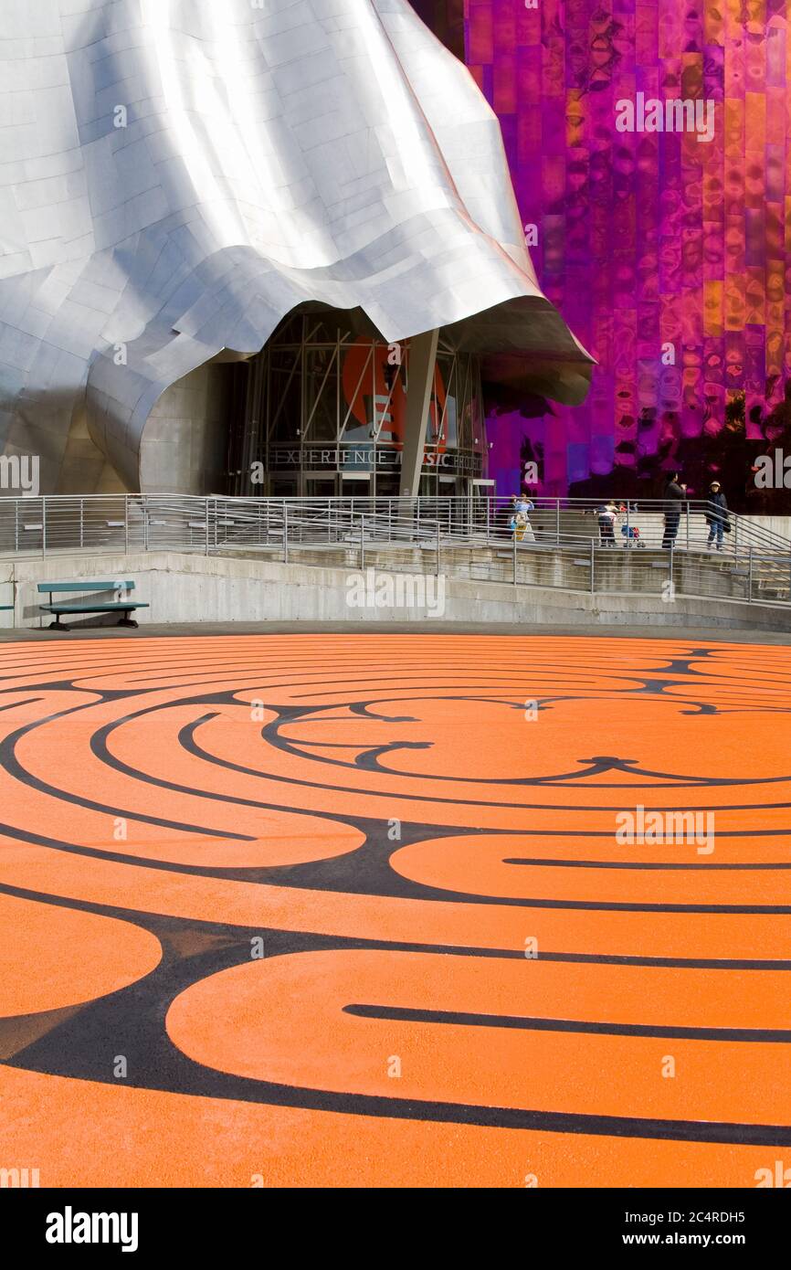 Experience Music Project at the Seattle Center, Seattle, Washington ...