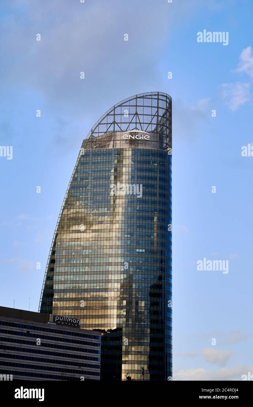 ENGIE headquarters and a pullman hotel, skyscrapers and office ...
