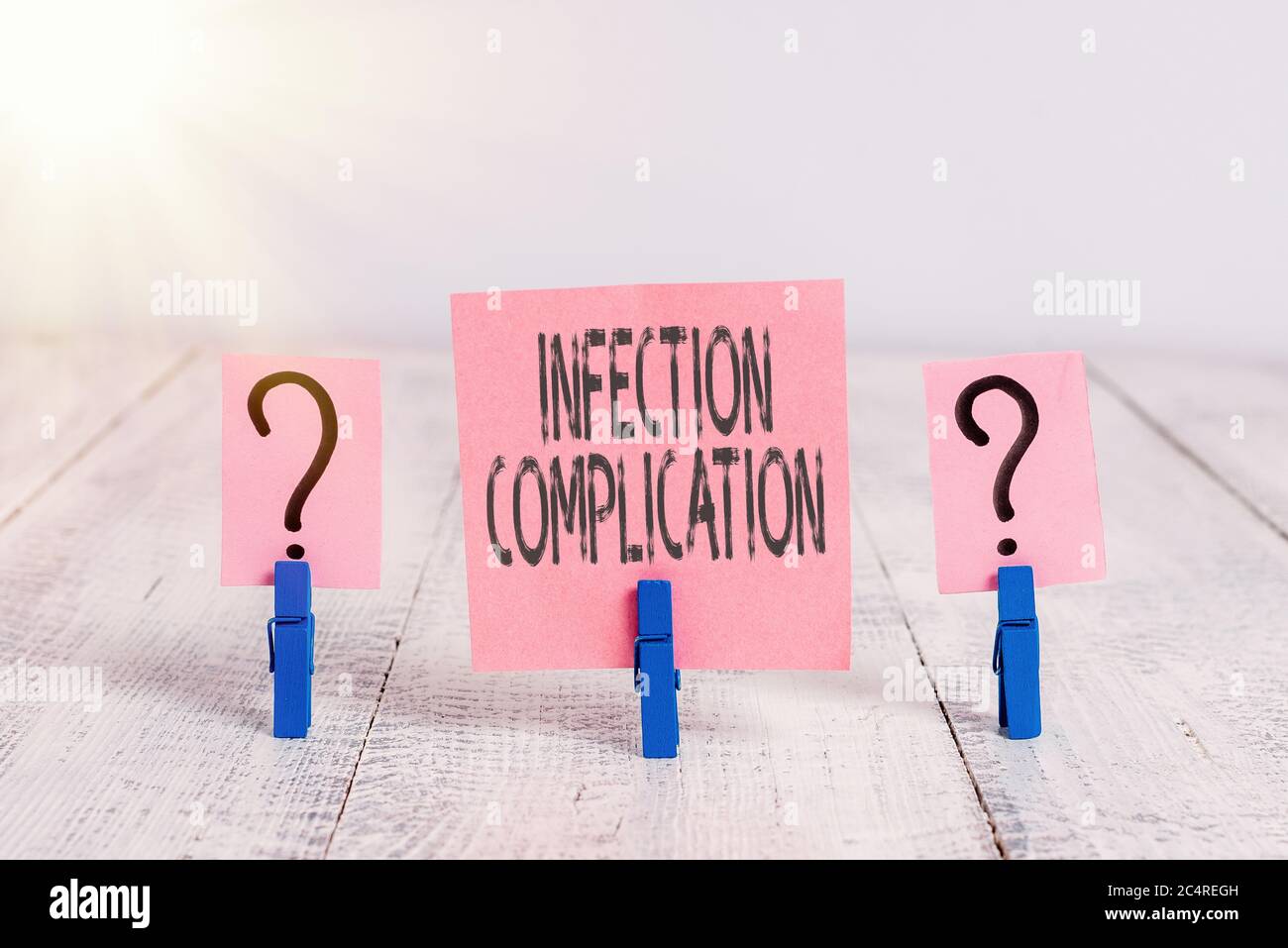 Text sign showing Infection Complication. Business photo showcasing ...