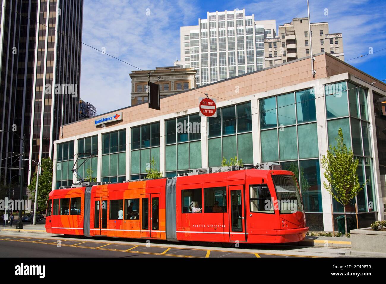 Seattle streetcar hi-res stock photography and images - Alamy